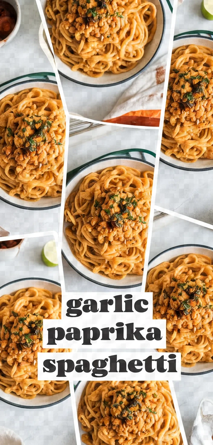 Creamy Garlic Paprika Spaghetti Recipe - Iberian Eats