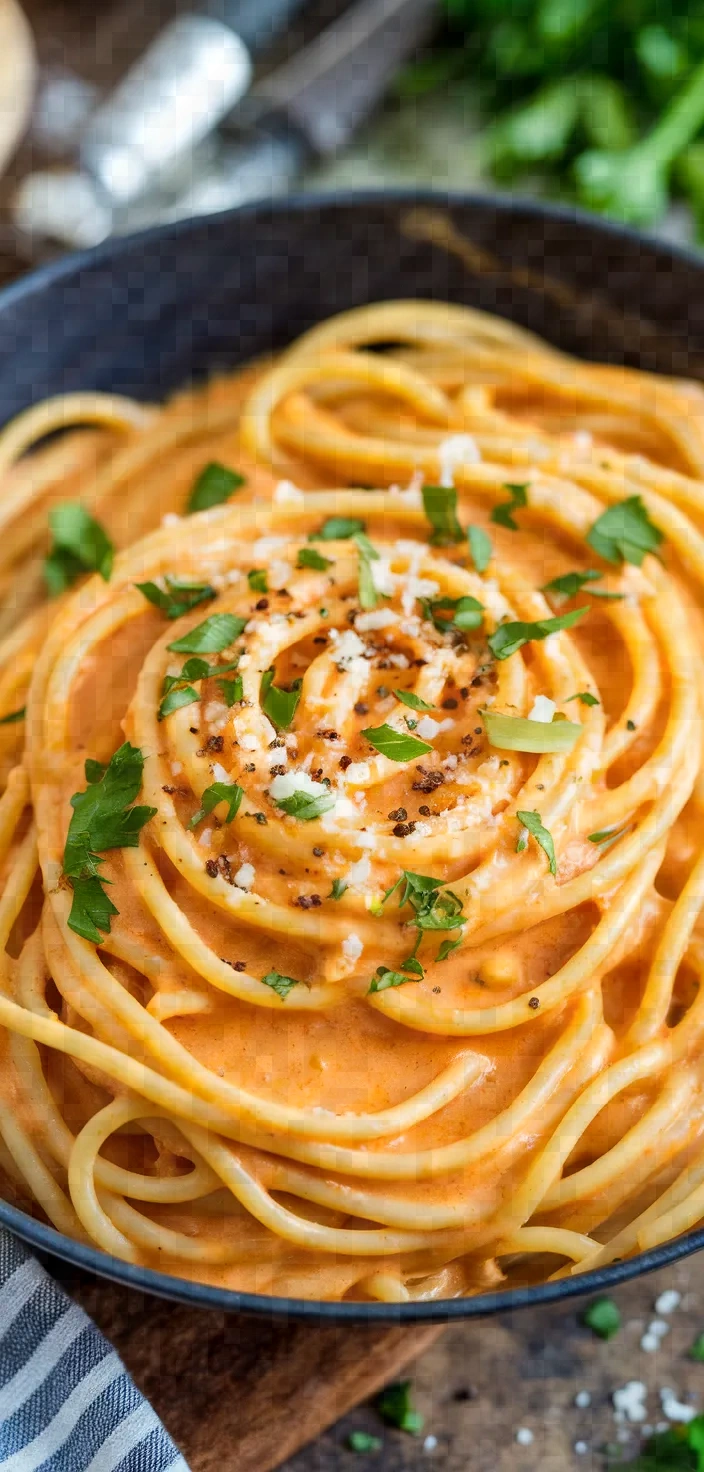 Creamy Garlic Paprika Spaghetti Recipe - Iberian Eats