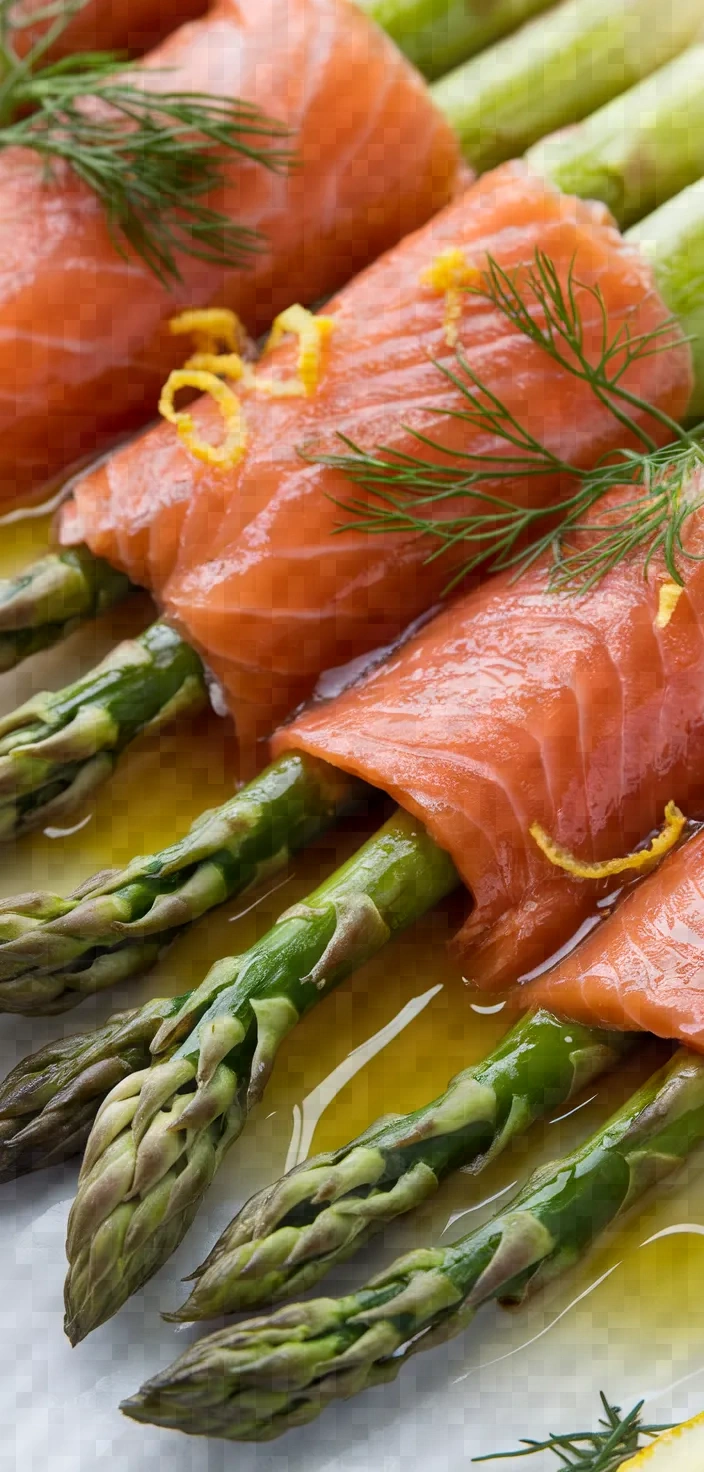 Grilled Asparagus Wrapped In Smoked Salmon Recipe - Iberian Eats