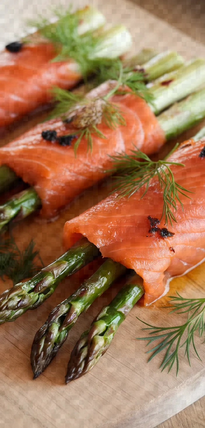 Grilled Asparagus Wrapped In Smoked Salmon Recipe - Iberian Eats
