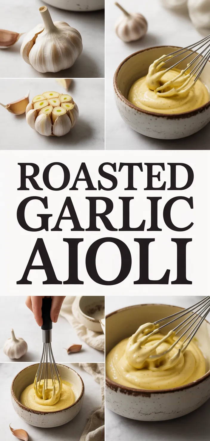 Roasted Garlic Aioli Recipe - Iberian Eats