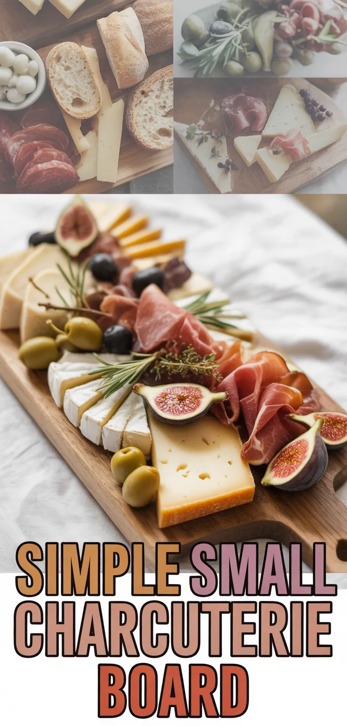 Simple Small Charcuterie Board Recipe - Iberian Eats