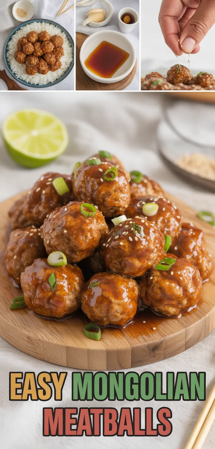 Easy Mongolian Meatballs Recipe - Iberian Eats