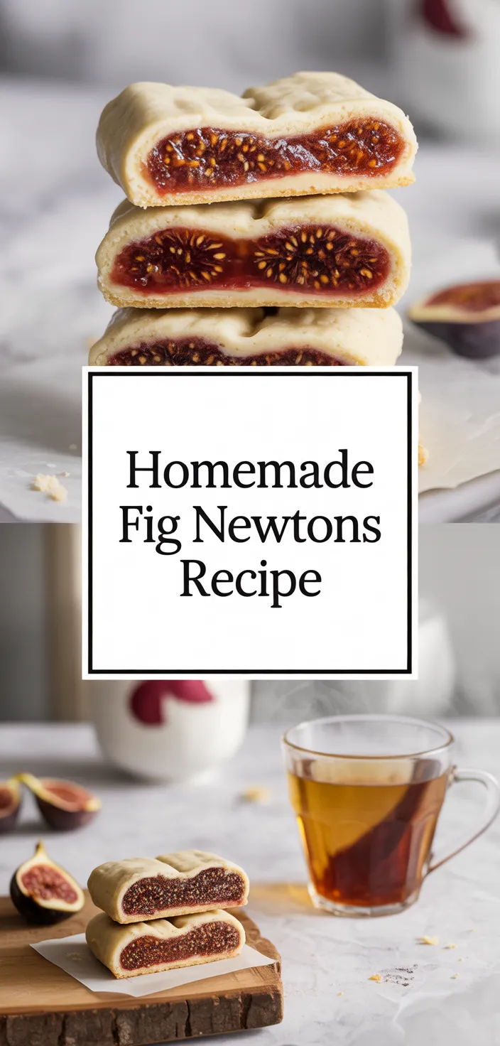 Homemade Fig Newtons Recipe - Iberian Eats