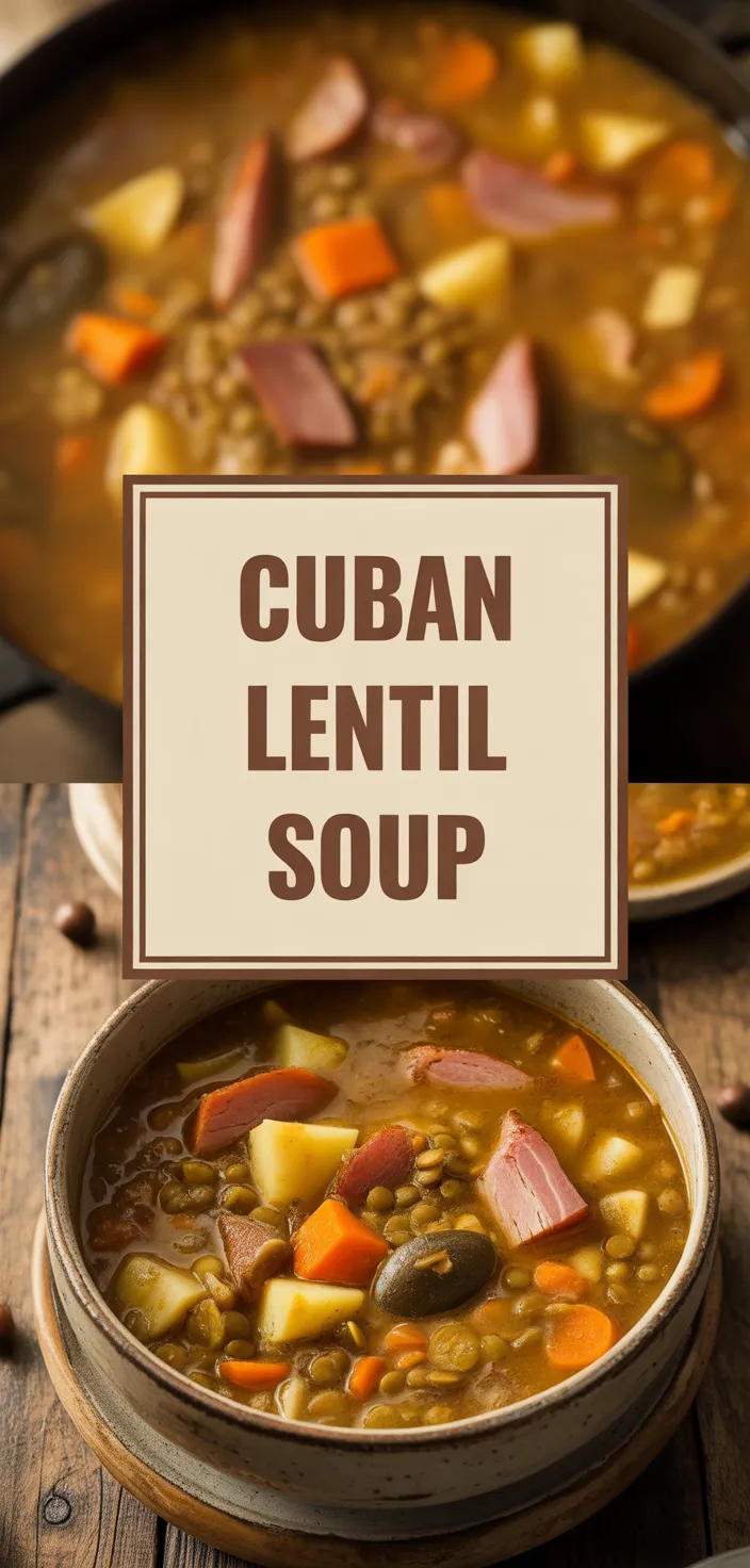 Potaje De Lentejas (Cuban Lentil Soup) Recipe - Iberian Eats